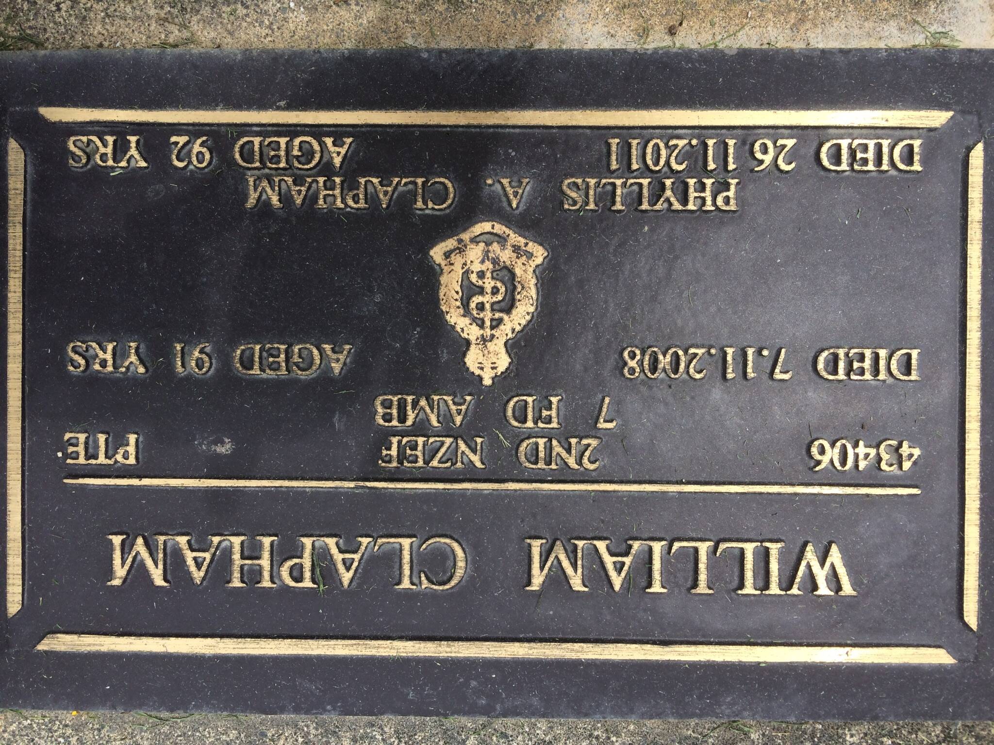 William Clapham - Online Cenotaph - Auckland War Memorial Museum