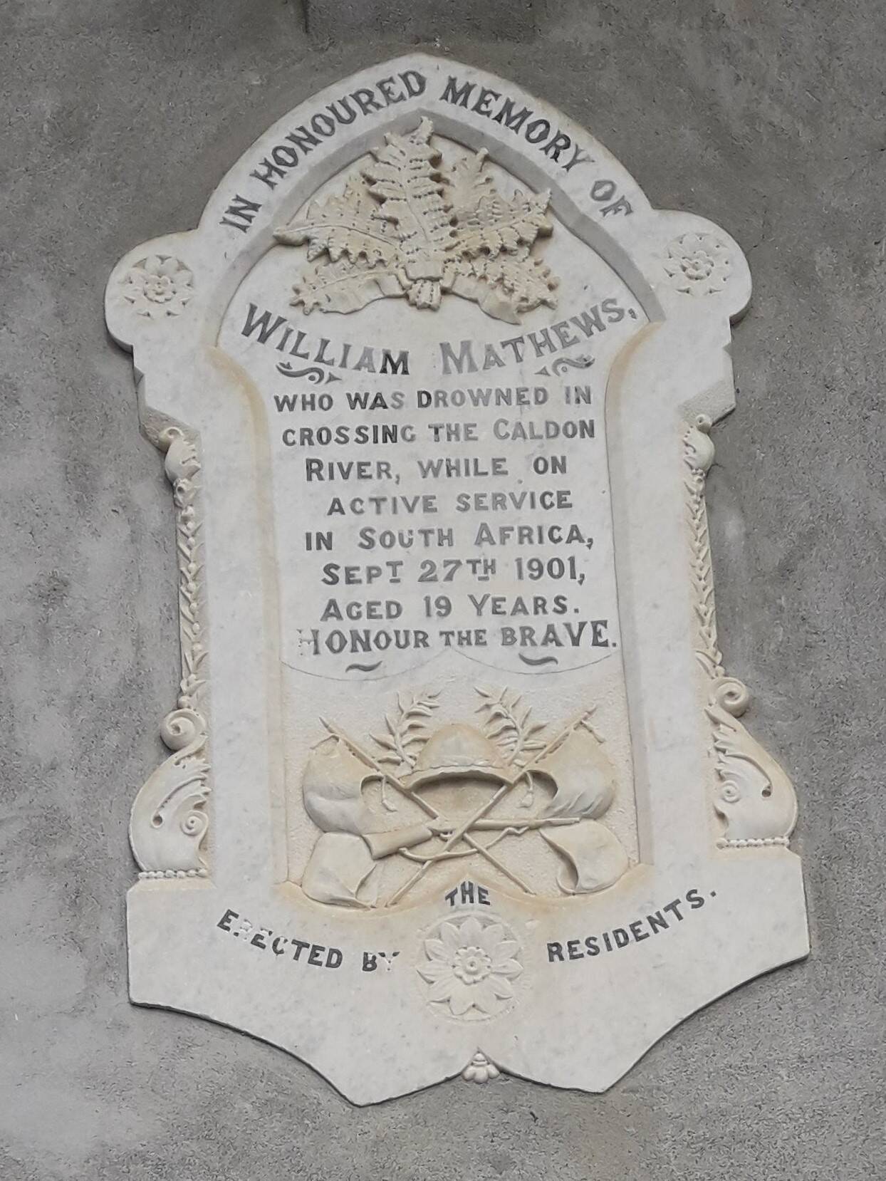 William Matthews - Online Cenotaph - Auckland War Memorial Museum