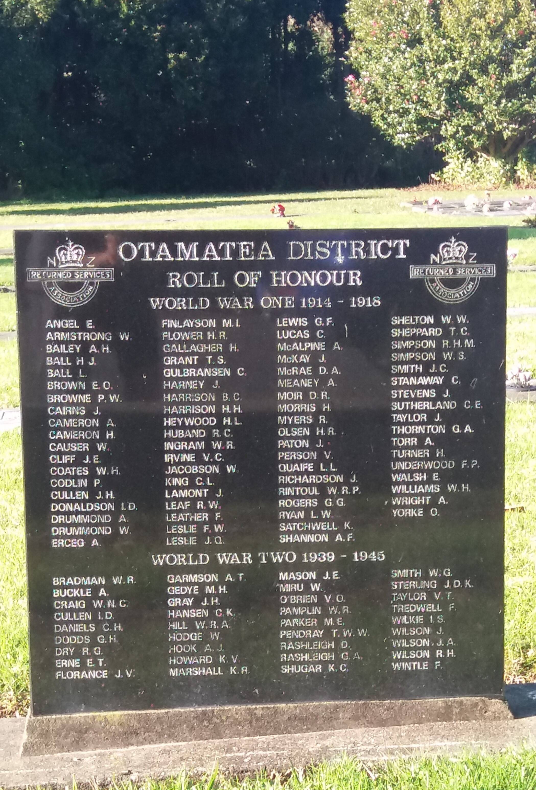 Malcolm Innes Finlayson - Online Cenotaph - Auckland War Memorial Museum