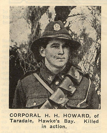 Harold Howard - Online Cenotaph - Auckland War Memorial Museum