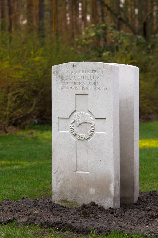 Listie Augustus Oswald Shilling - Online Cenotaph - Auckland War ...