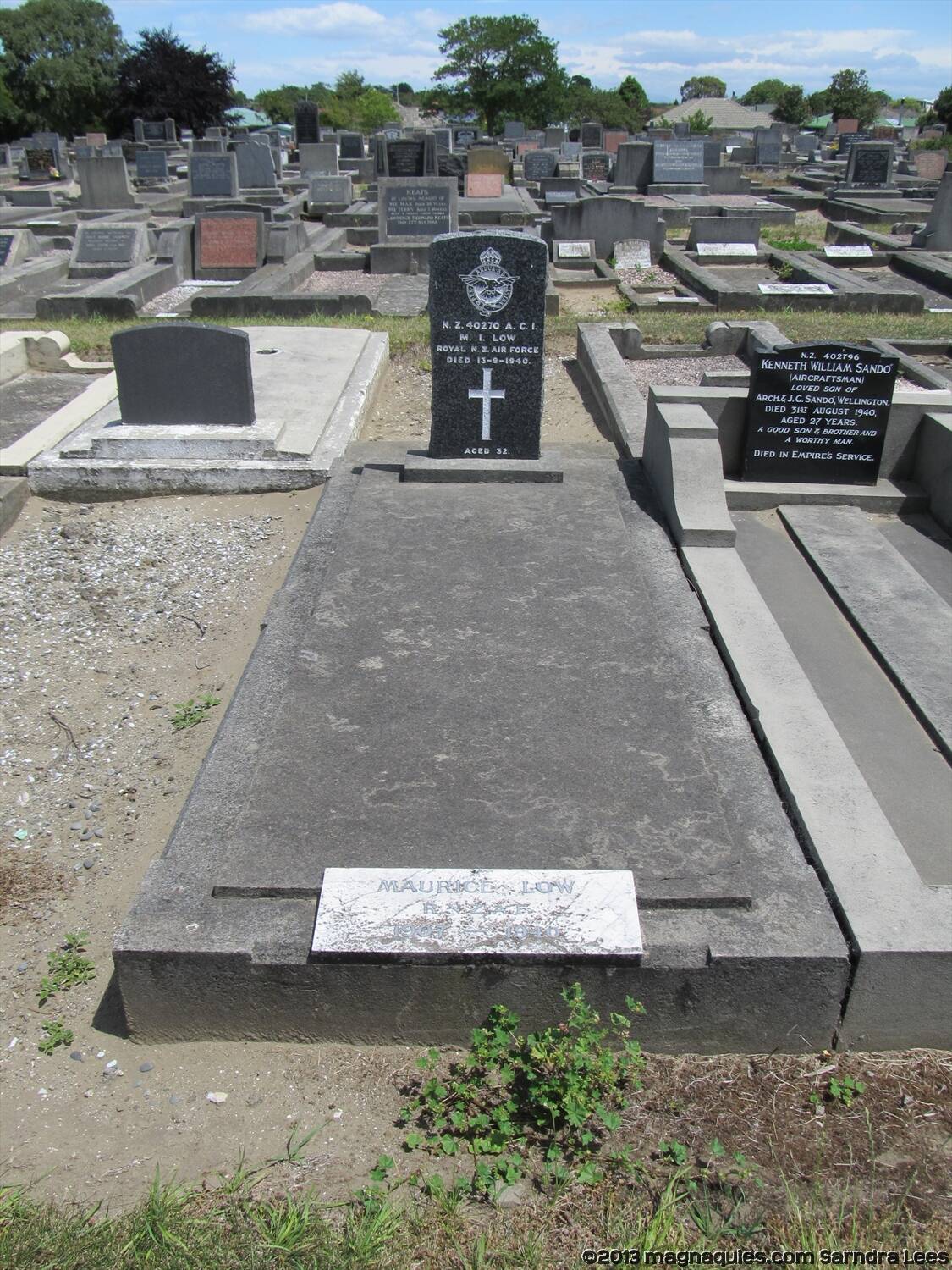 Maurice Ingram Low - Online Cenotaph - Auckland War Memorial Museum
