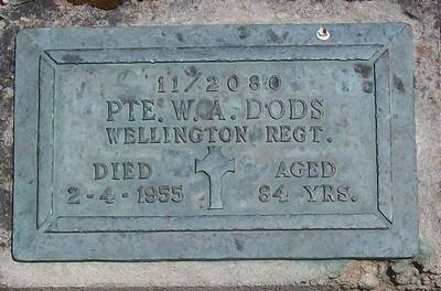 William Angus Dods - Online Cenotaph - Auckland War Memorial Museum