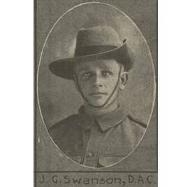 John Gustave Swanson - Online Cenotaph - Auckland War Memorial Museum