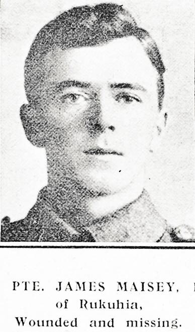 James Maisey - Online Cenotaph - Auckland War Memorial Museum
