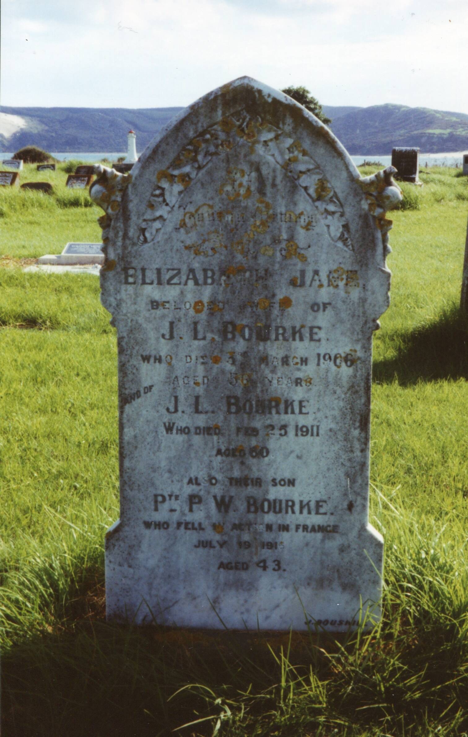 Percy William Bourke - Online Cenotaph - Auckland War Memorial Museum
