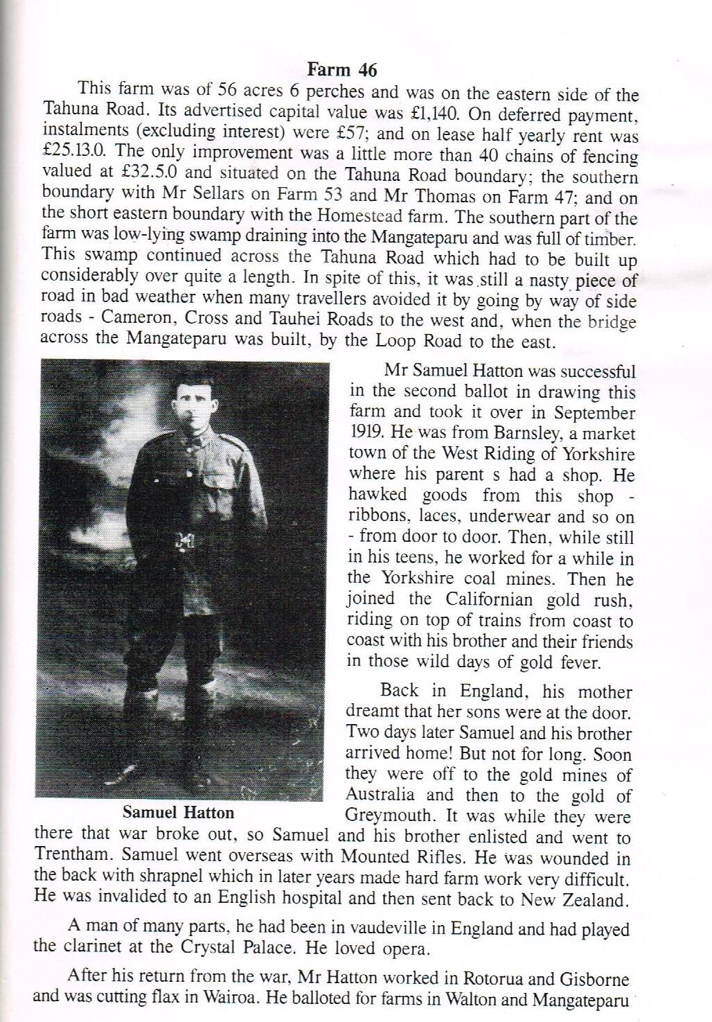 Samuel Hatton - Online Cenotaph - Auckland War Memorial Museum