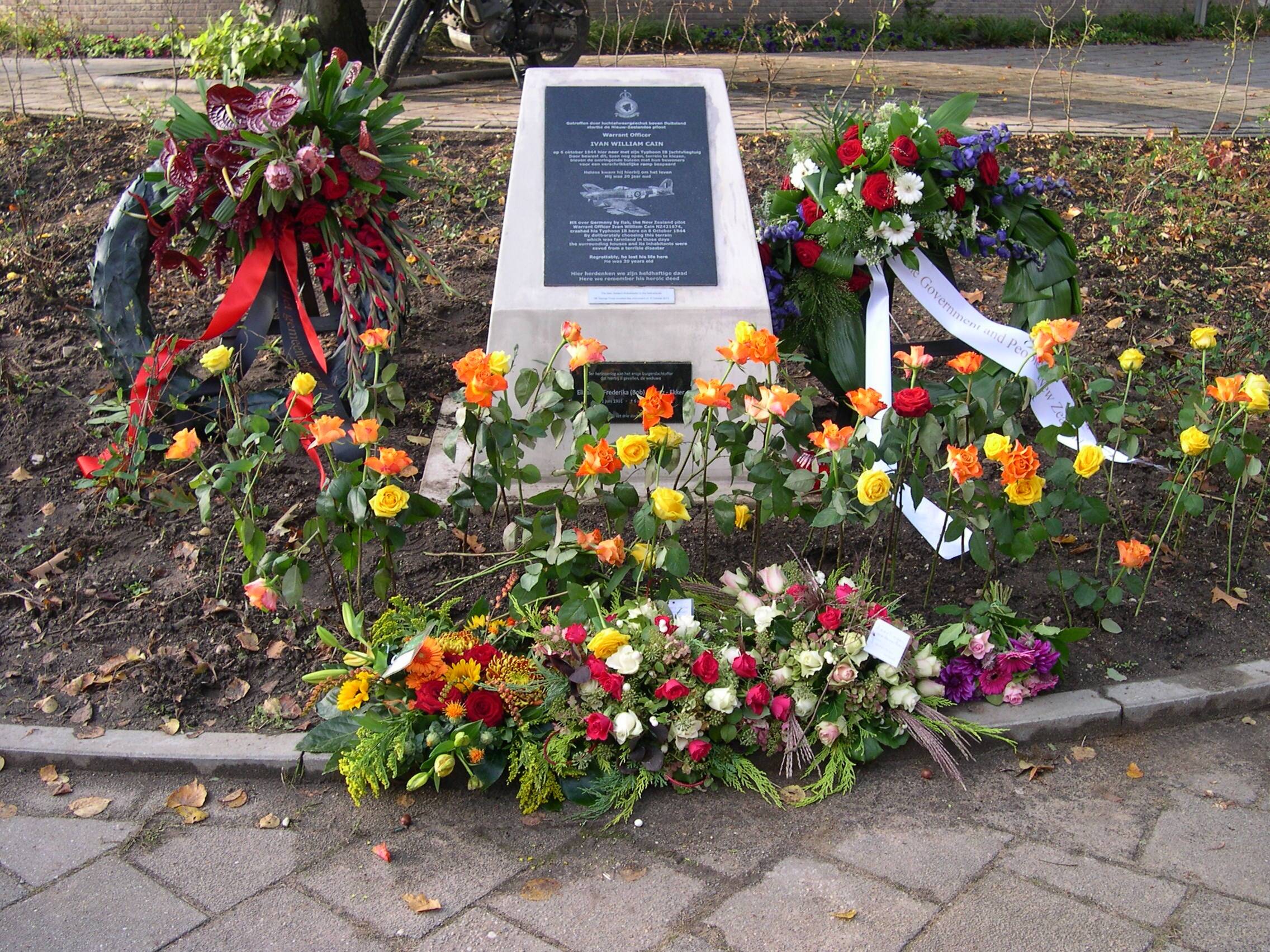 Ivan William Cain - Online Cenotaph - Auckland War Memorial Museum