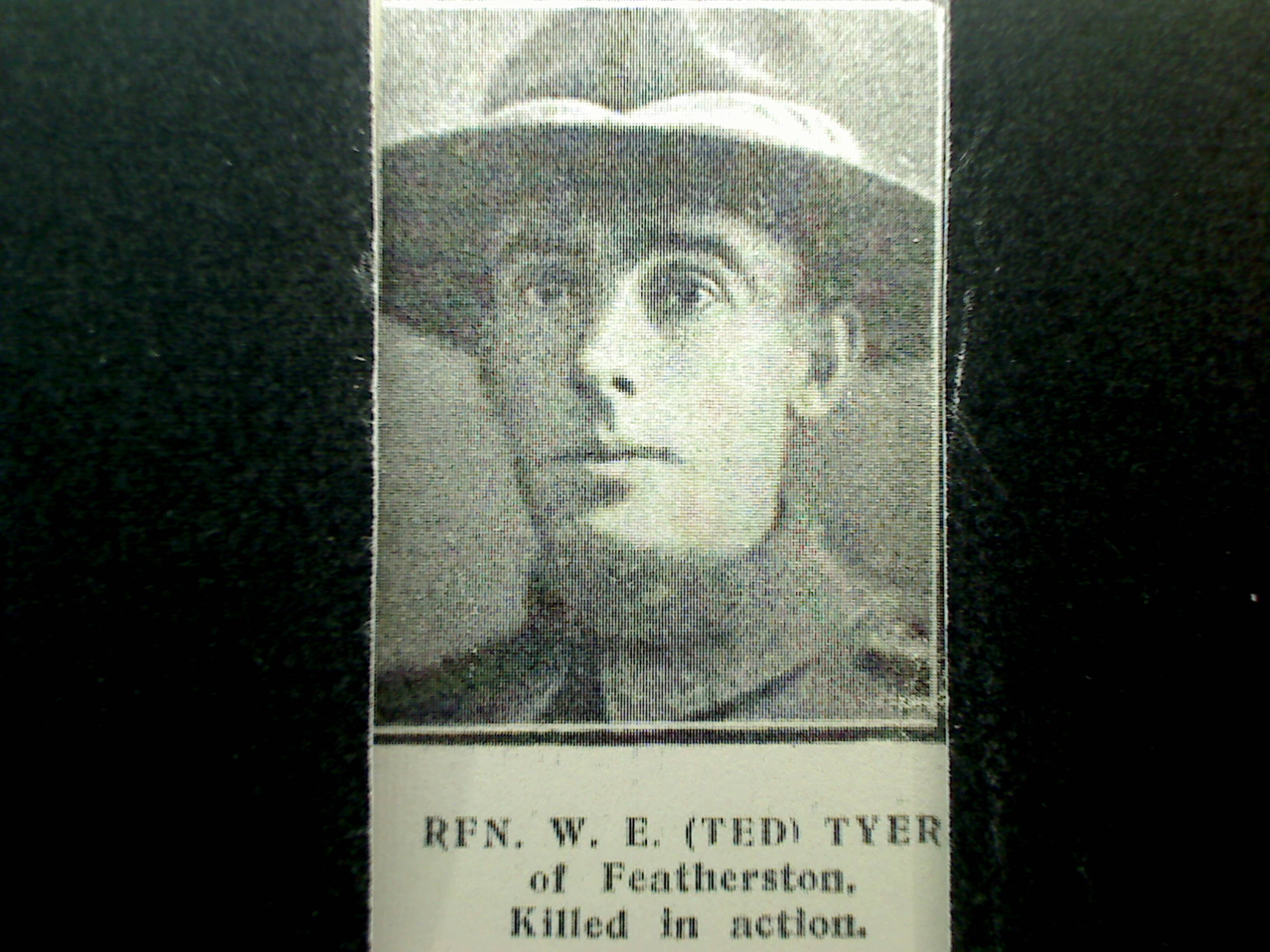 William Edward Tyer - Online Cenotaph - Auckland War Memorial Museum