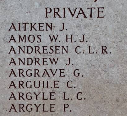 Charles Louis Richard Andresen - Online Cenotaph - Auckland War ...