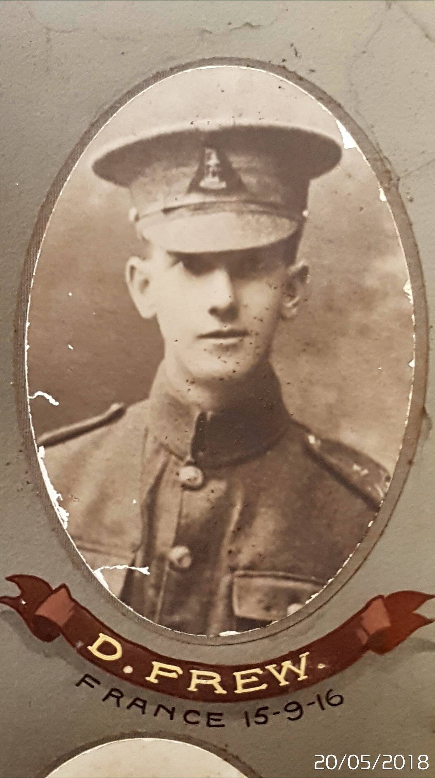 David Frew - Online Cenotaph - Auckland War Memorial Museum