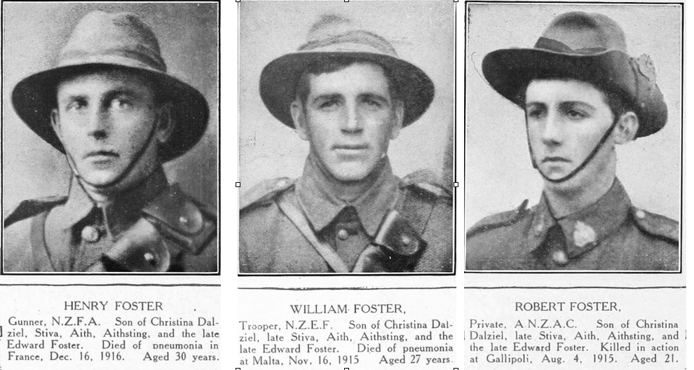 Robert Foster - Online Cenotaph - Auckland War Memorial Museum