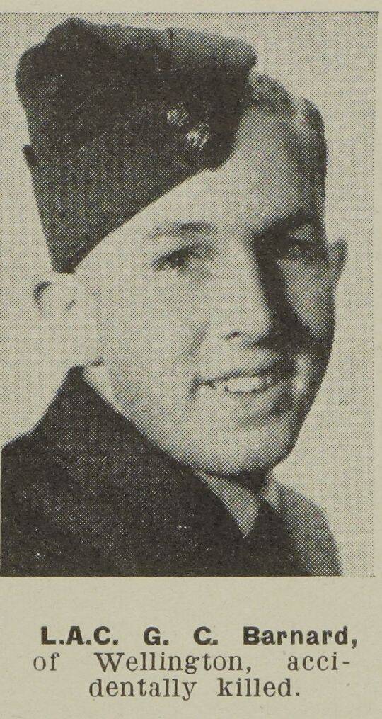 Gordon Leonard Barnard - Online Cenotaph - Auckland War Memorial Museum