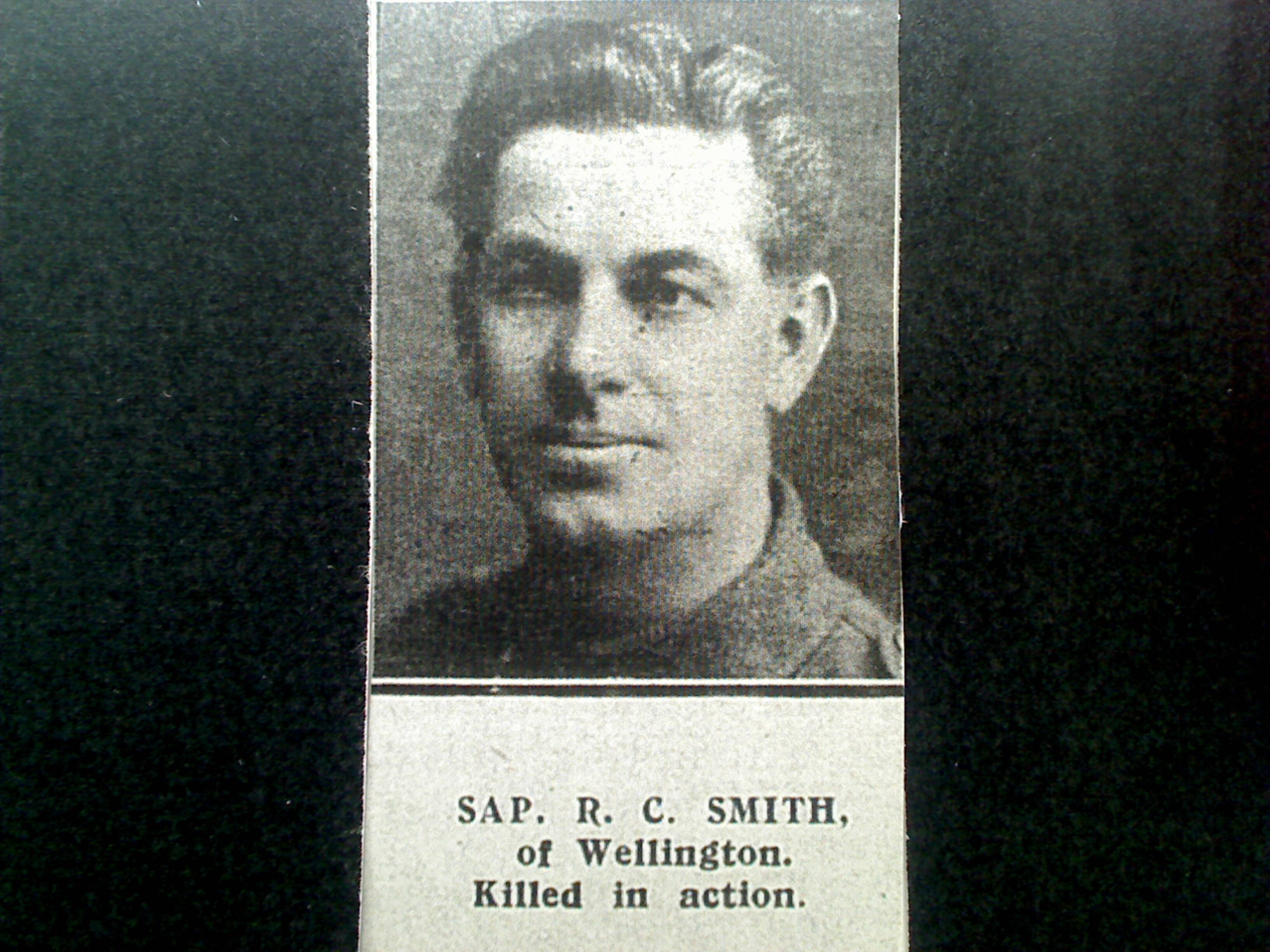 Raymond Claude Smith - Online Cenotaph - Auckland War Memorial Museum