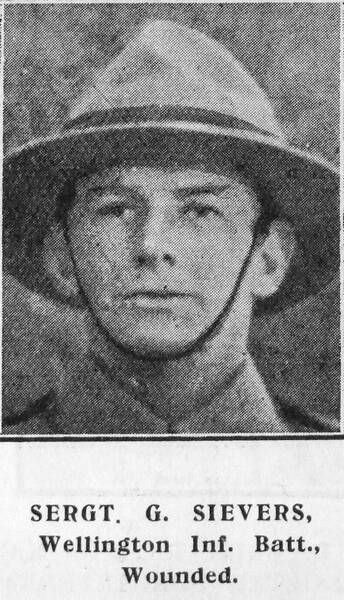 Gerald Sievers - Online Cenotaph - Auckland War Memorial Museum