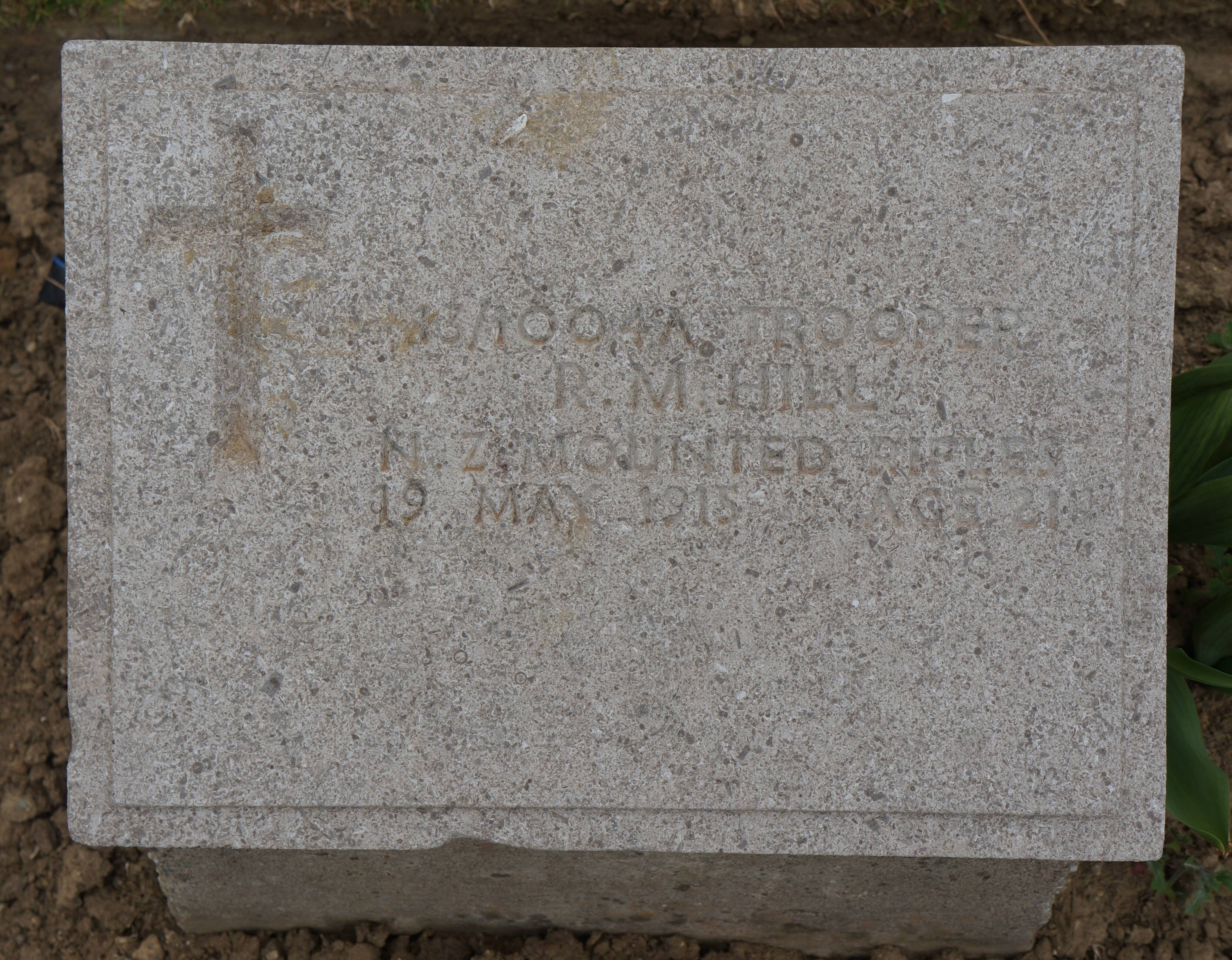 Reginald Michael Hill - Online Cenotaph - Auckland War Memorial Museum