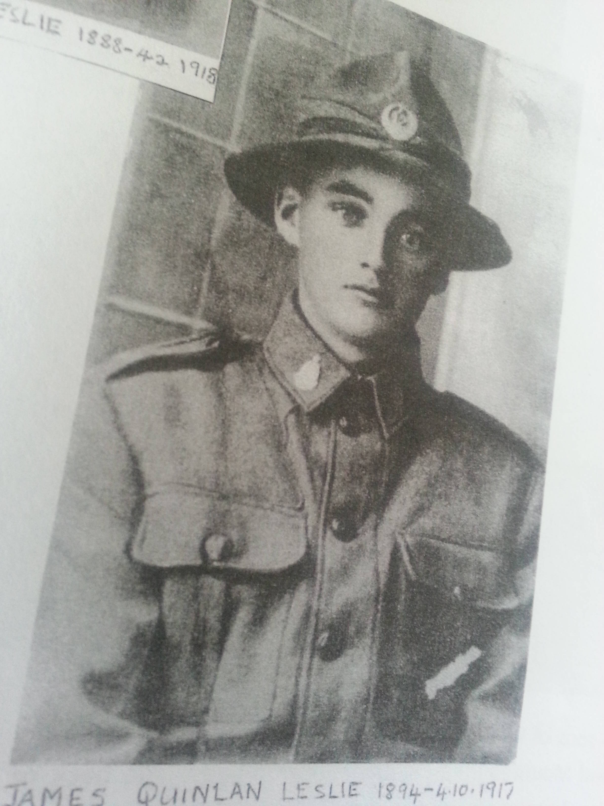 James Leslie - Online Cenotaph - Auckland War Memorial Museum