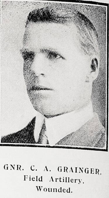 Charles Andrew Grainger - Online Cenotaph - Auckland War Memorial Museum