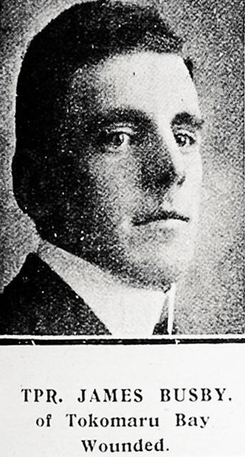 James Busby - Online Cenotaph - Auckland War Memorial Museum