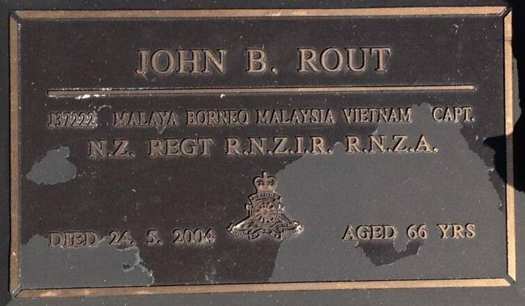 John Basil Rout - Online Cenotaph - Auckland War Memorial Museum