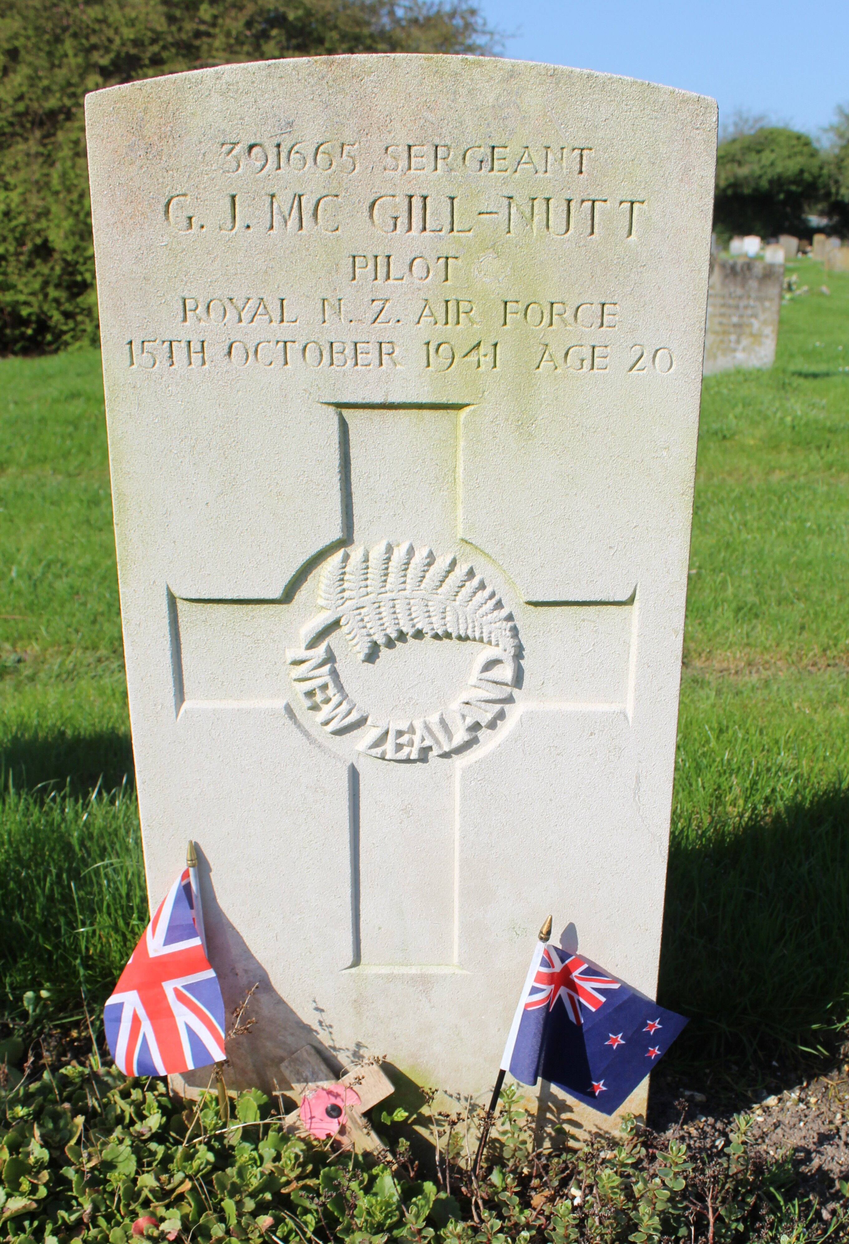 Gordon James McGill-Nutt - Online Cenotaph - Auckland War Memorial Museum