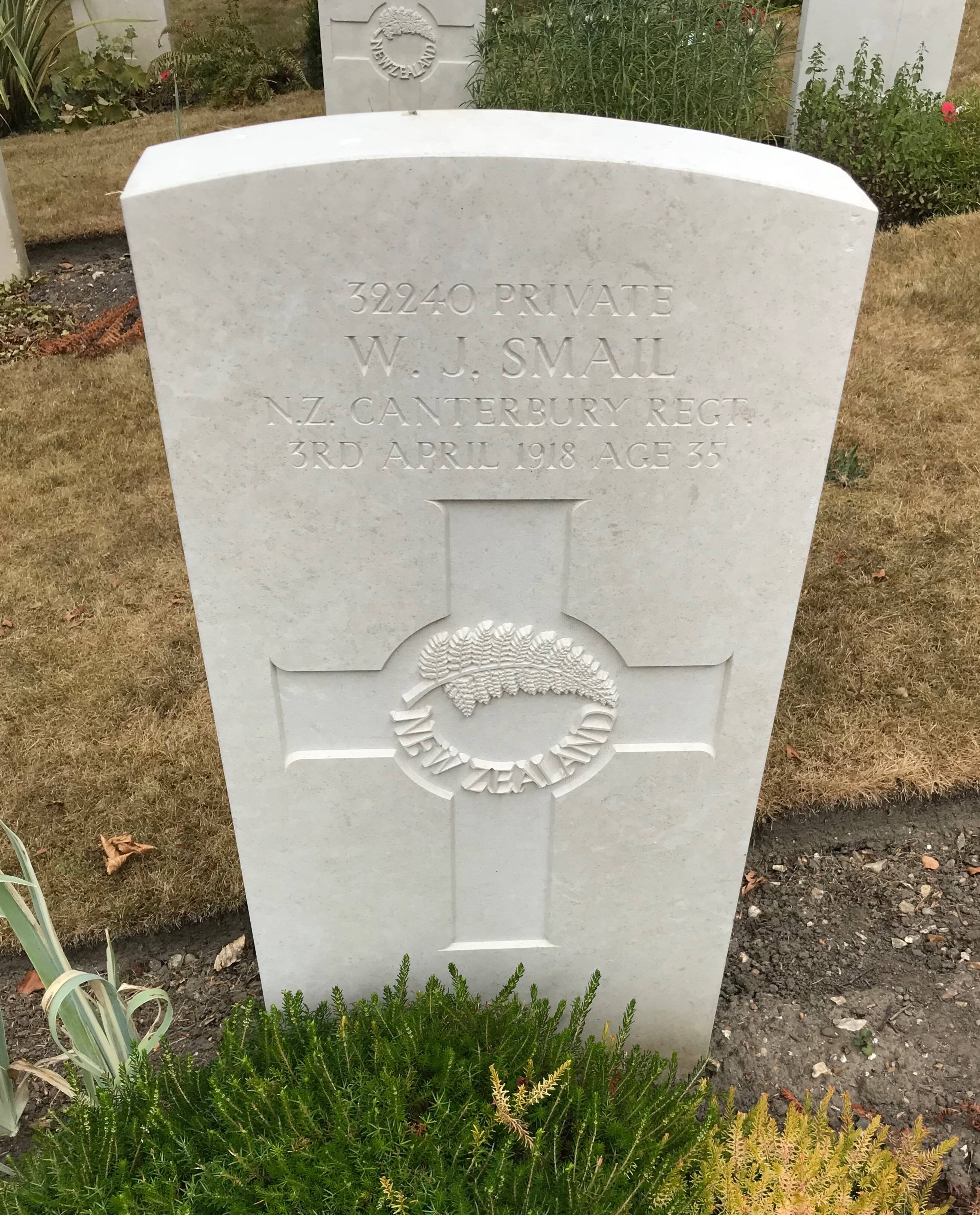 William John Smail - Online Cenotaph - Auckland War Memorial Museum