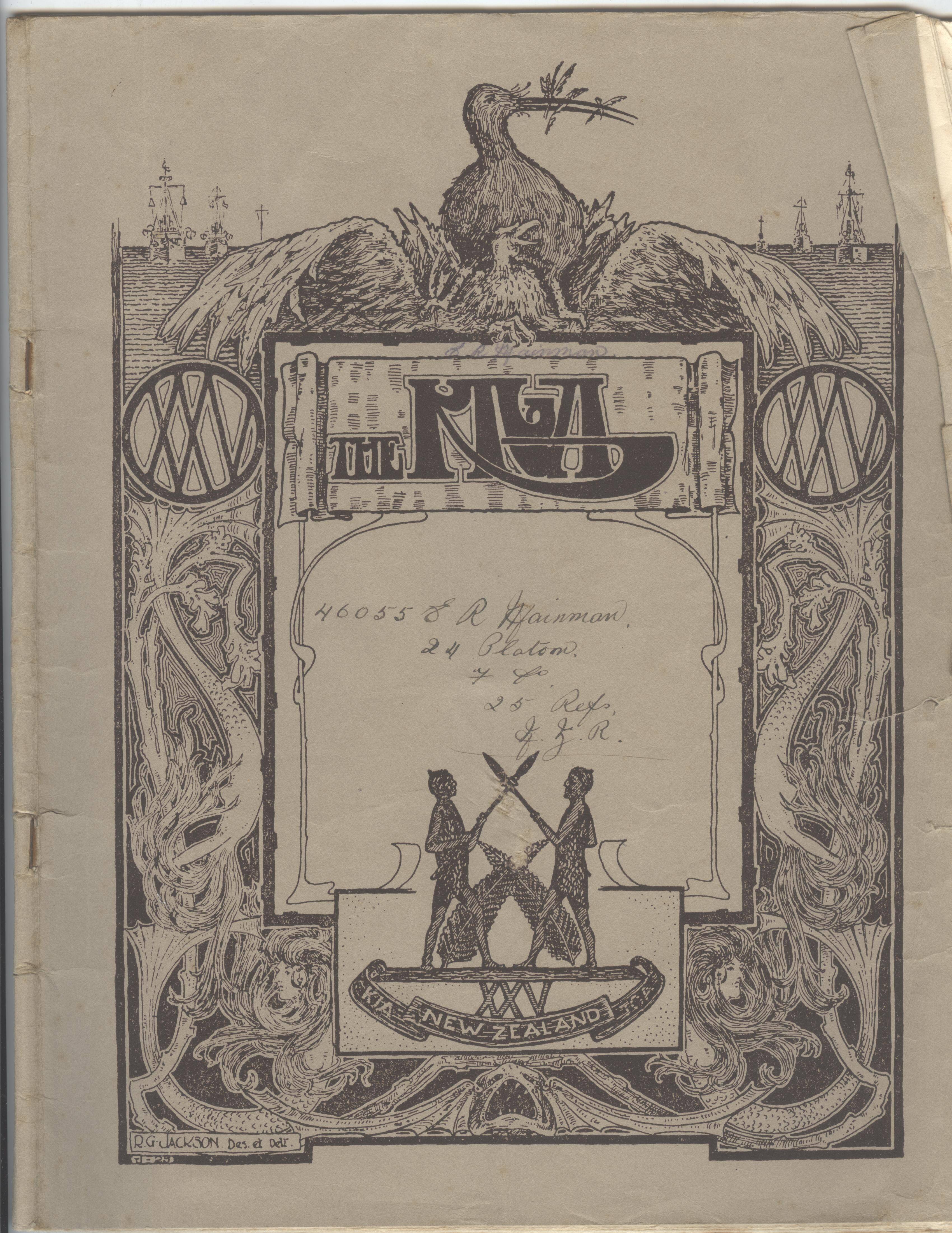 Edwin Rowland Mainman - Online Cenotaph - Auckland War Memorial Museum