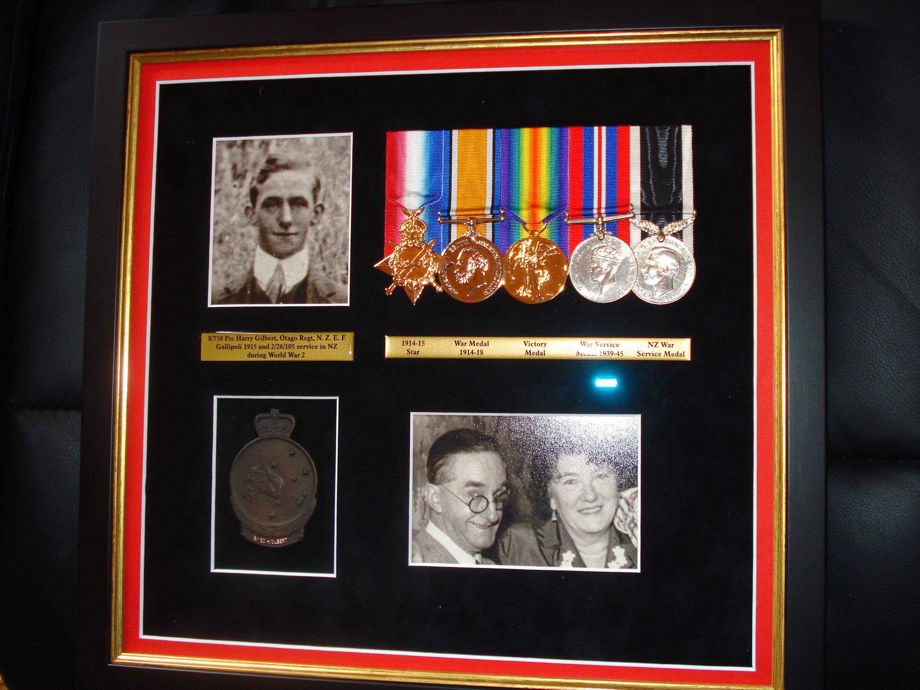 Harry Gilbert - Online Cenotaph - Auckland War Memorial Museum