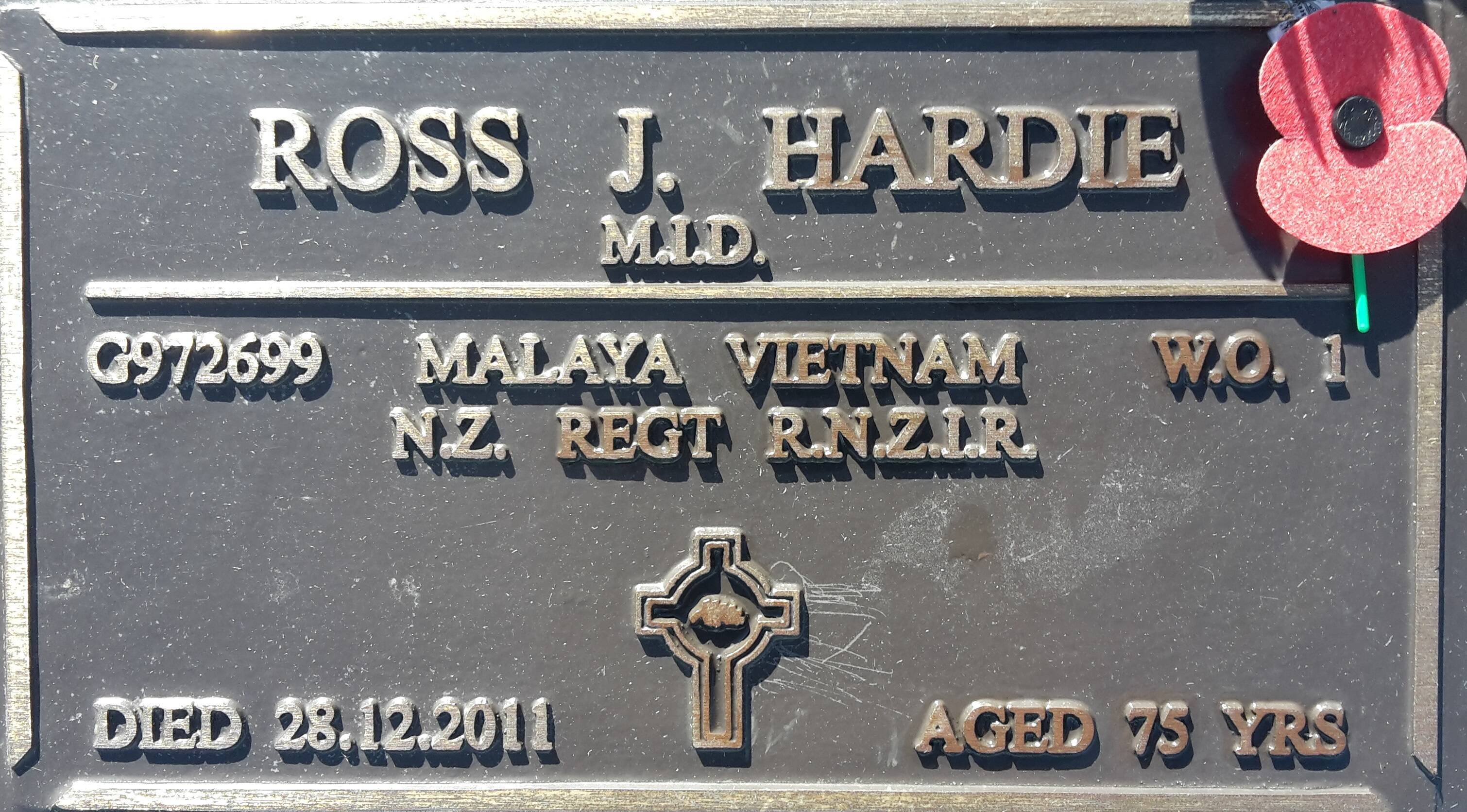 James Ross Hardie - Online Cenotaph - Auckland War Memorial Museum