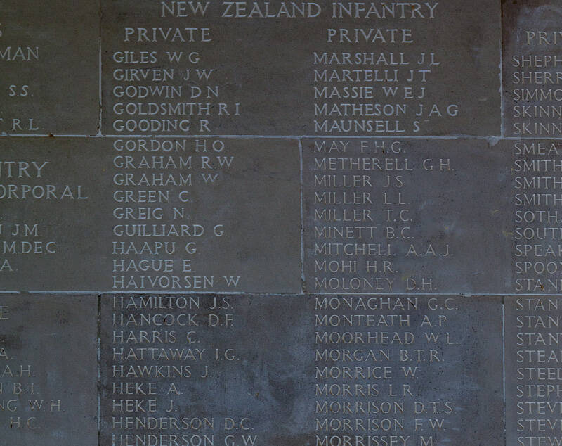 Andrew Albert James Mitchell - Online Cenotaph - Auckland War Memorial ...