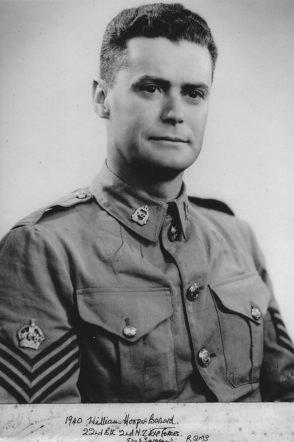 William Hooper Barnard - Online Cenotaph - Auckland War Memorial Museum