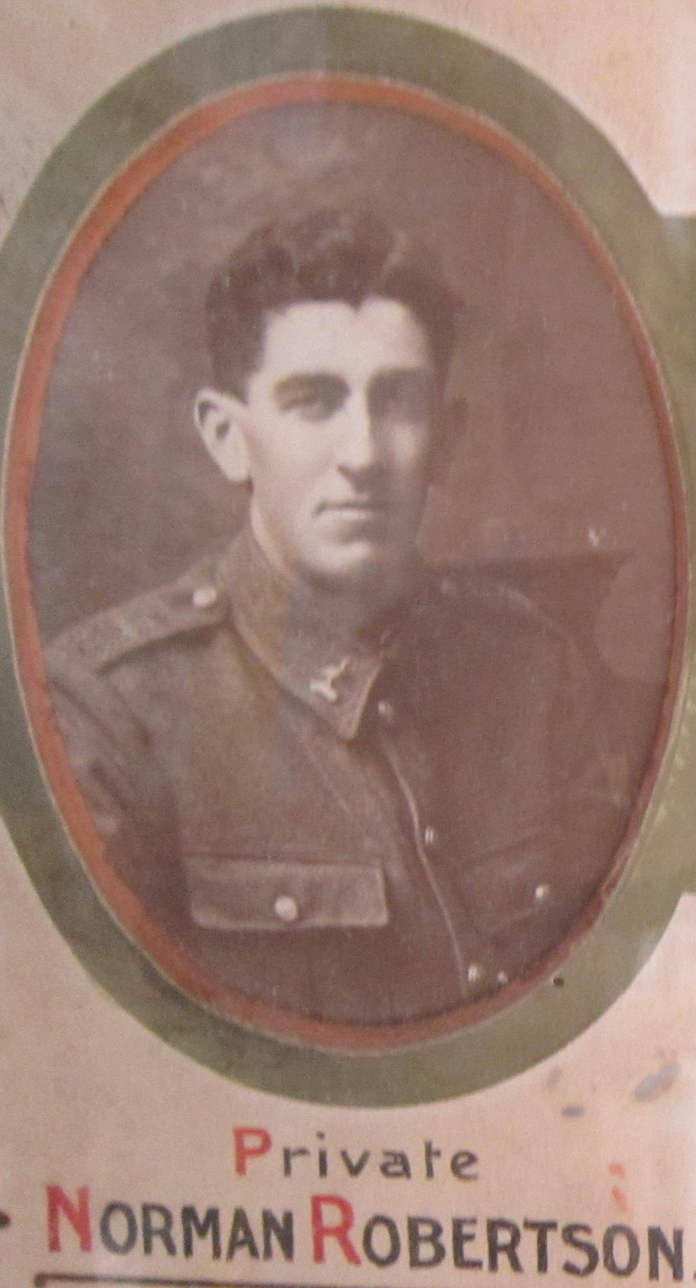 Norman Robertson - Online Cenotaph - Auckland War Memorial Museum