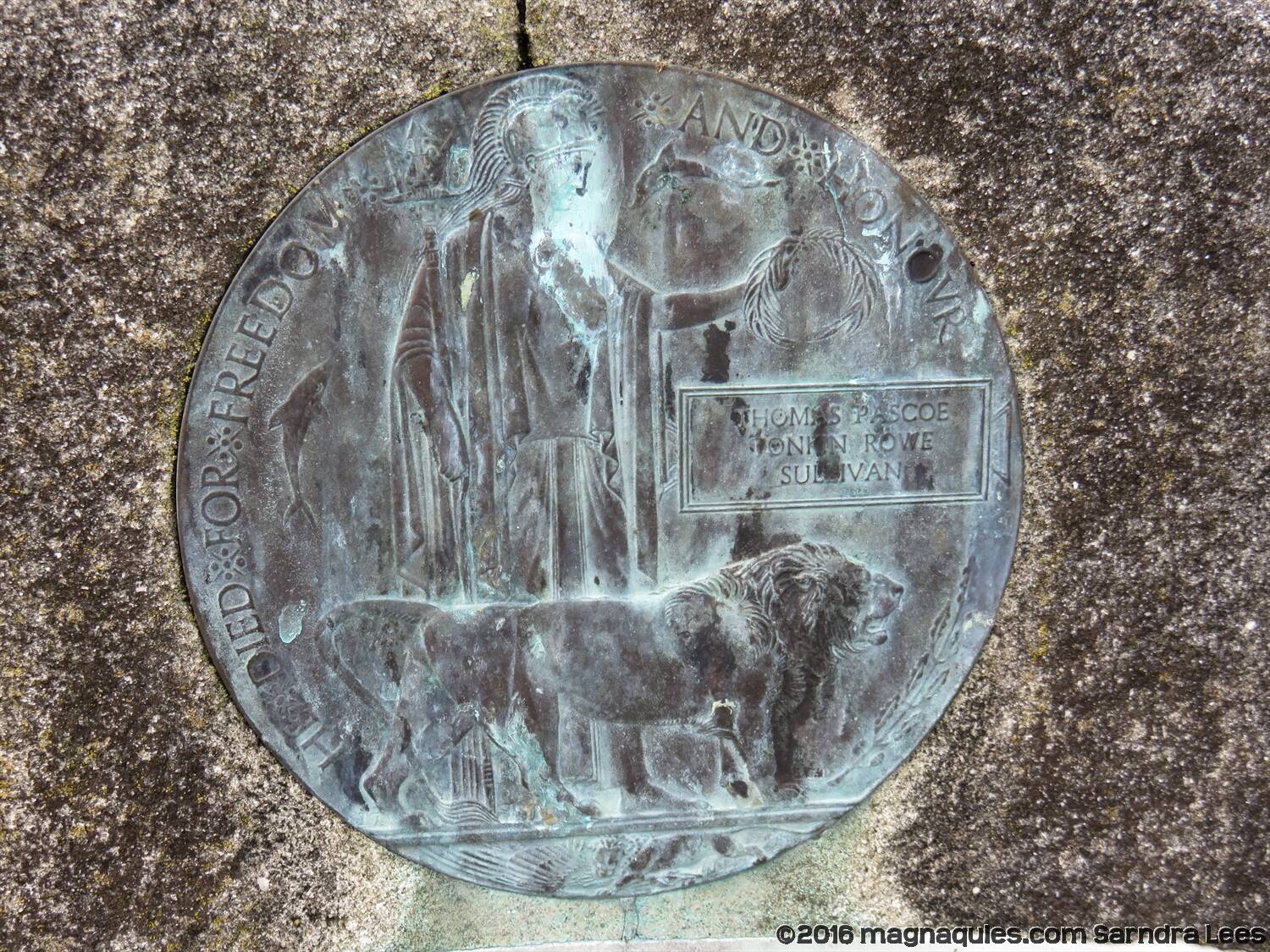 Thomas Pascoe Tonkin Rowe Sullivan - Online Cenotaph - Auckland War ...