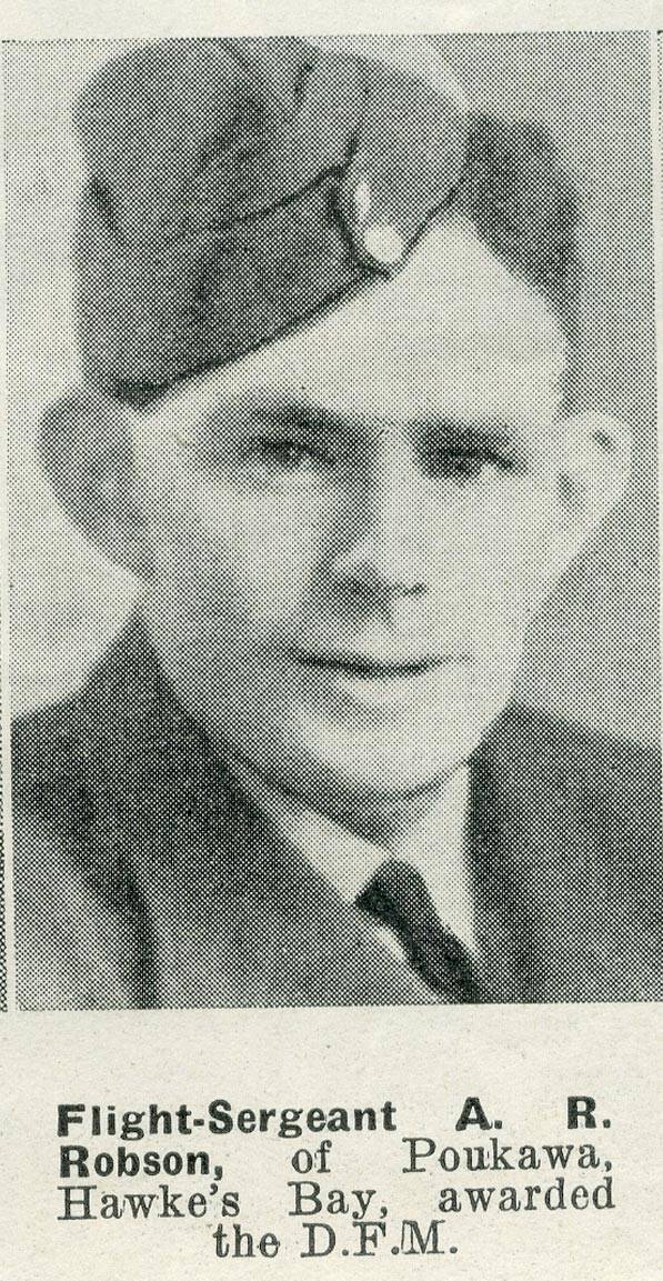 Anthony Ridley Robson - Online Cenotaph - Auckland War Memorial Museum