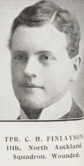 Charles Hauptmann Finlayson - Online Cenotaph - Auckland War Memorial ...