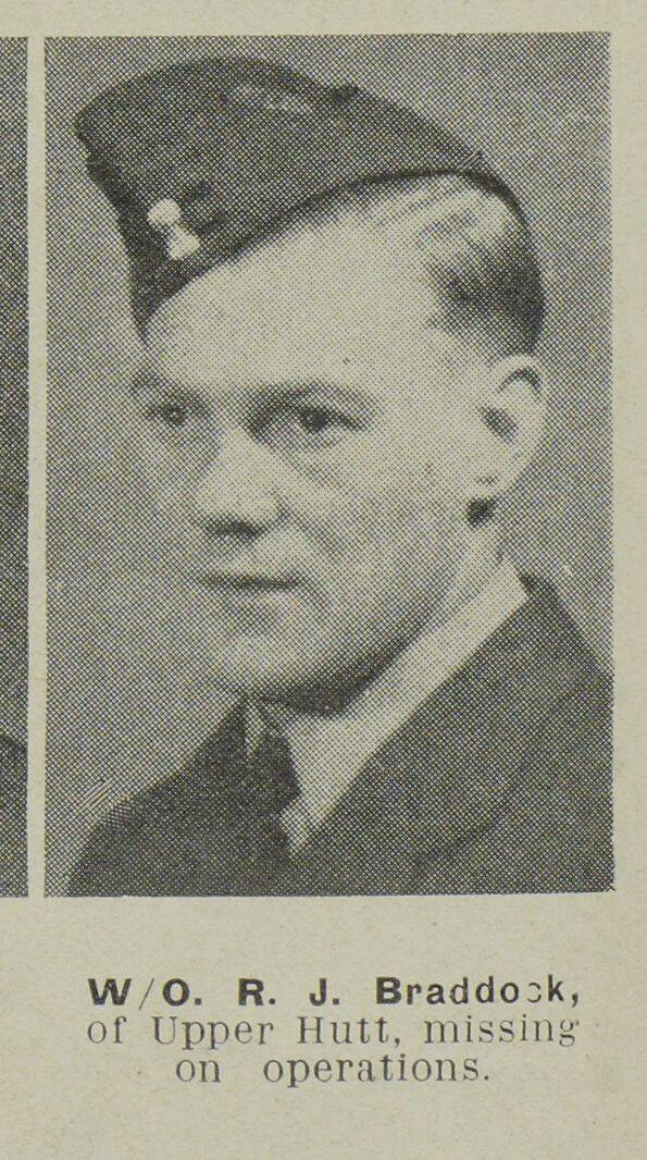 Robert Jack Braddock - Online Cenotaph - Auckland War Memorial Museum