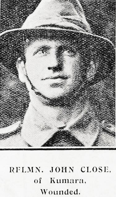 John Close - Online Cenotaph - Auckland War Memorial Museum