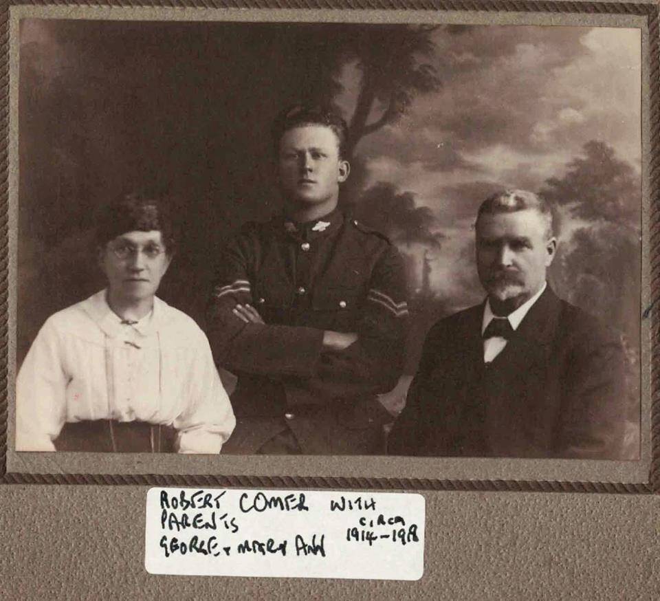 Robert Comer - Online Cenotaph - Auckland War Memorial Museum