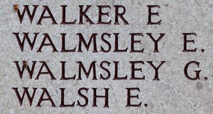 George Walmsley - Online Cenotaph - Auckland War Memorial Museum