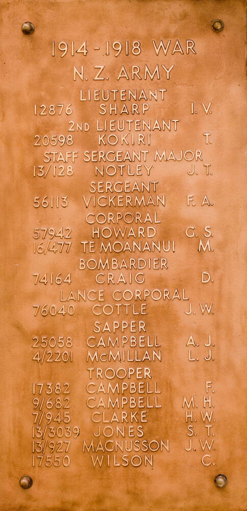 Jonathan Thomas Notley - Online Cenotaph - Auckland War Memorial Museum