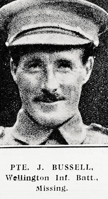 James Bussell - Online Cenotaph - Auckland War Memorial Museum