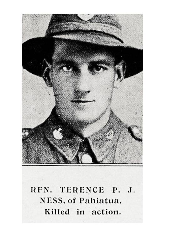 Terence Patrick Joseph Ness - Online Cenotaph - Auckland War Memorial ...