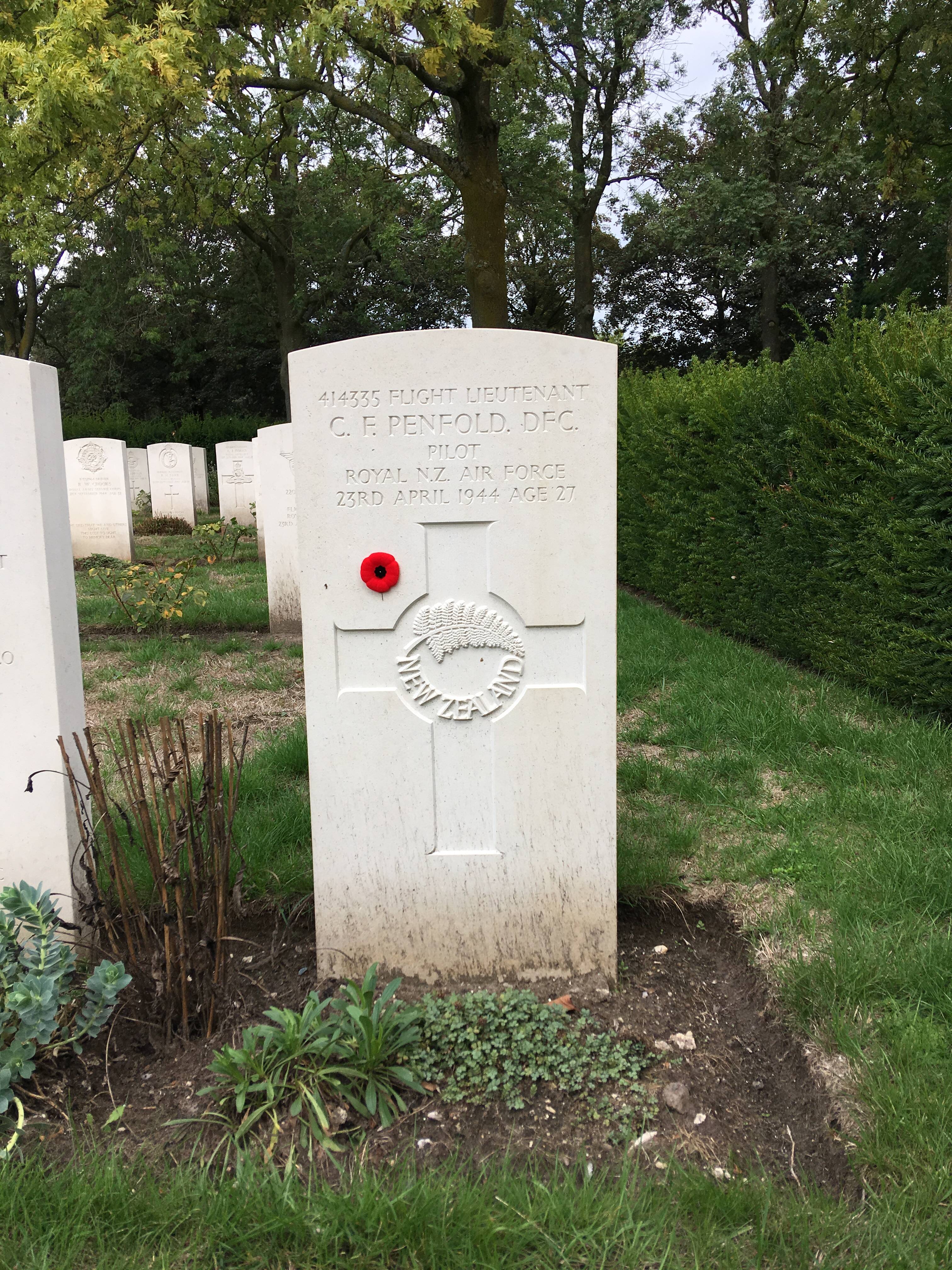 Colin Frederick Penfold - Online Cenotaph - Auckland War Memorial Museum