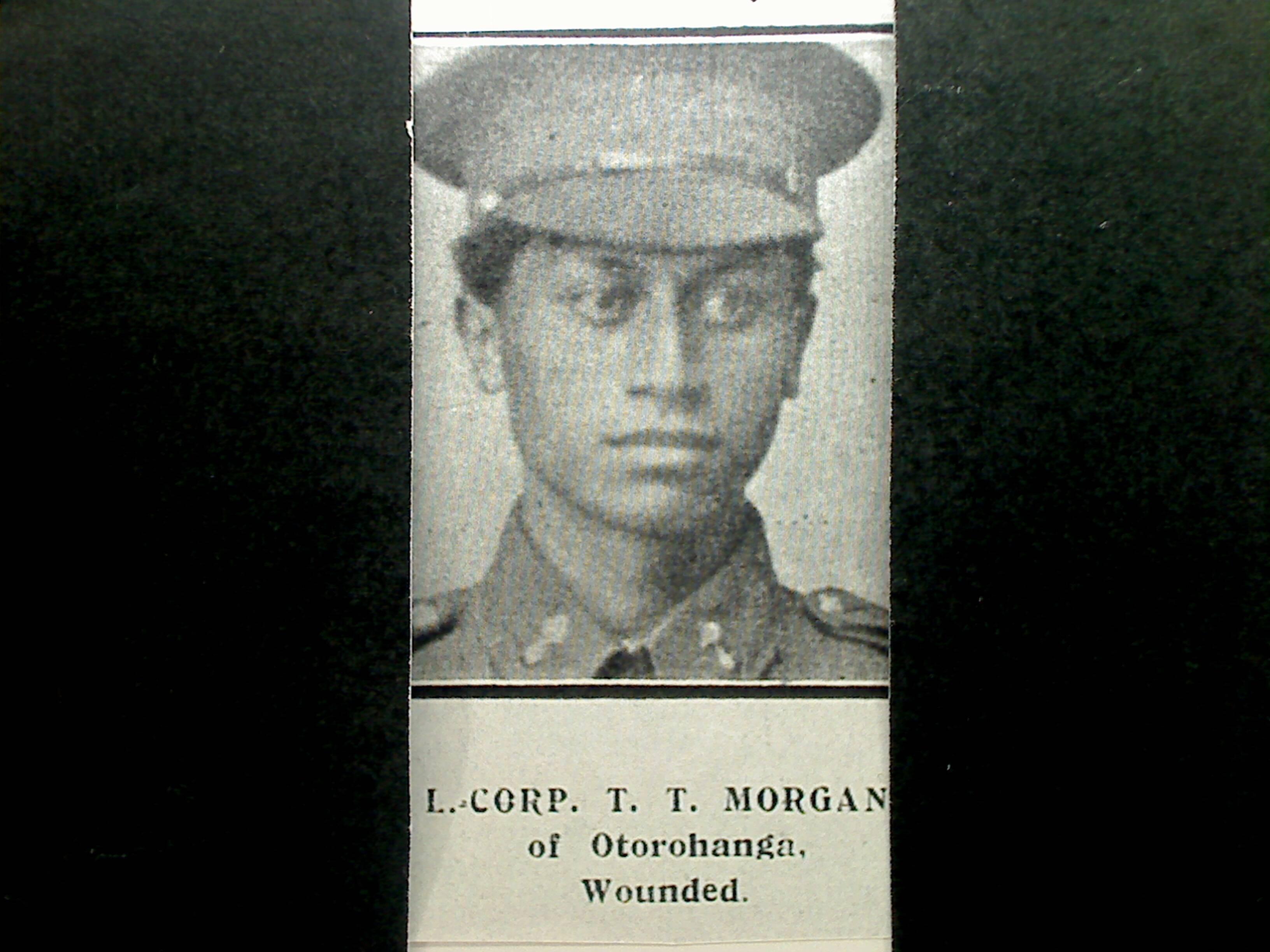 Thomas Tutawake Morgan - Online Cenotaph - Auckland War Memorial Museum