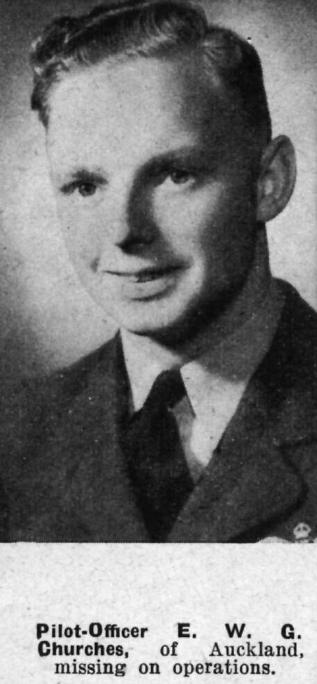 Edward Walter Gillies Churches - Online Cenotaph - Auckland War ...