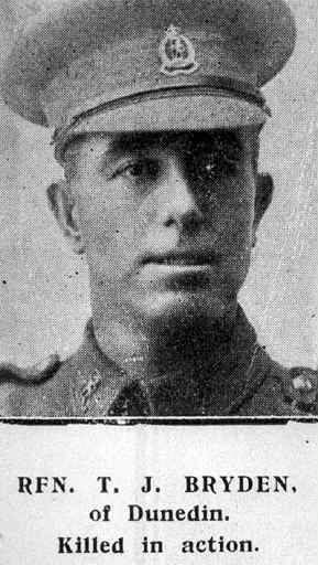 Thomas James Bryden - Online Cenotaph - Auckland War Memorial Museum