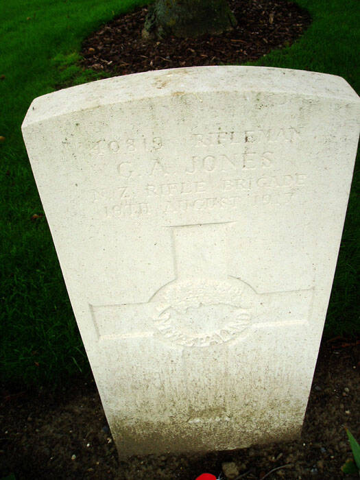 George Albert Jones - Online Cenotaph - Auckland War Memorial Museum