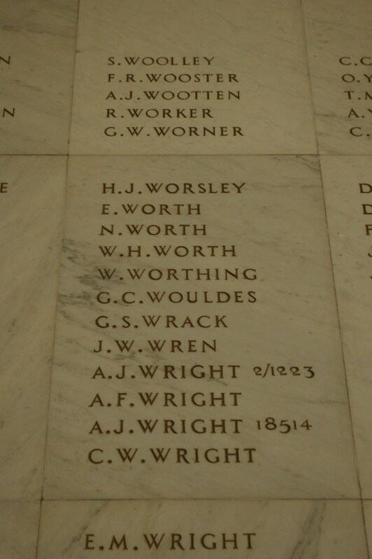 George William Worner - Online Cenotaph - Auckland War Memorial Museum