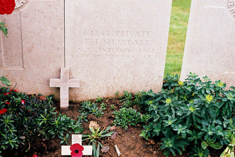Edward Thomas Sharratt - Online Cenotaph - Auckland War Memorial Museum