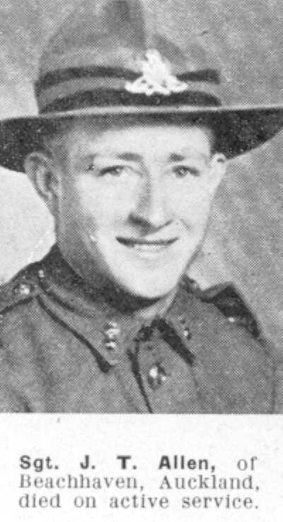 James Thomas Allen - Online Cenotaph - Auckland War Memorial Museum